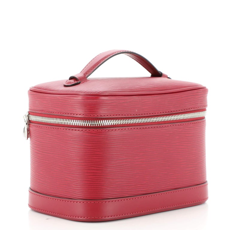 Louis Vuitton Nice Vanity Case Epi Leather BB For Sale at 1stDibs