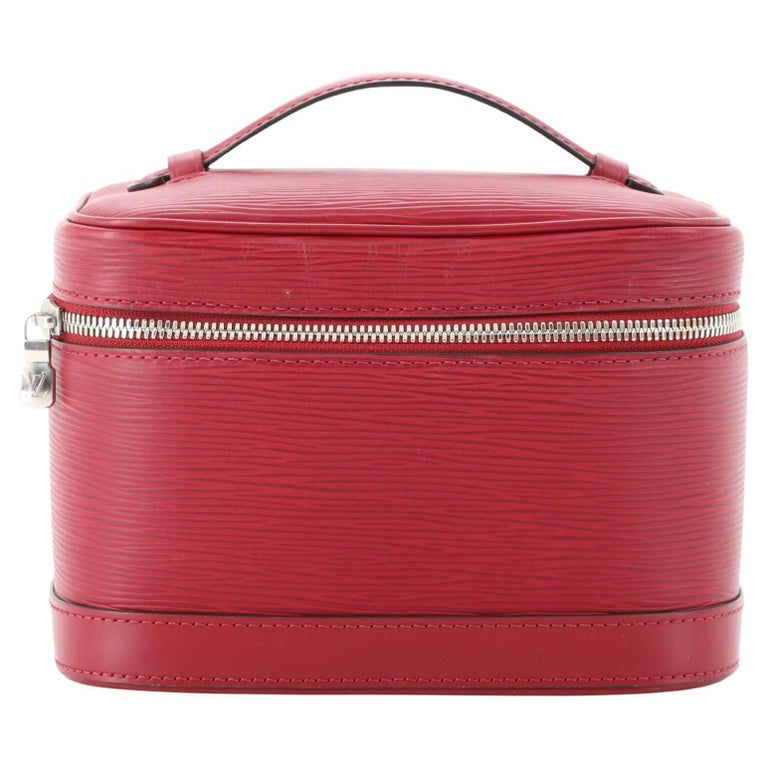 Louis Vuitton Nice Vanity Case Epi Leather BB For Sale at 1stDibs