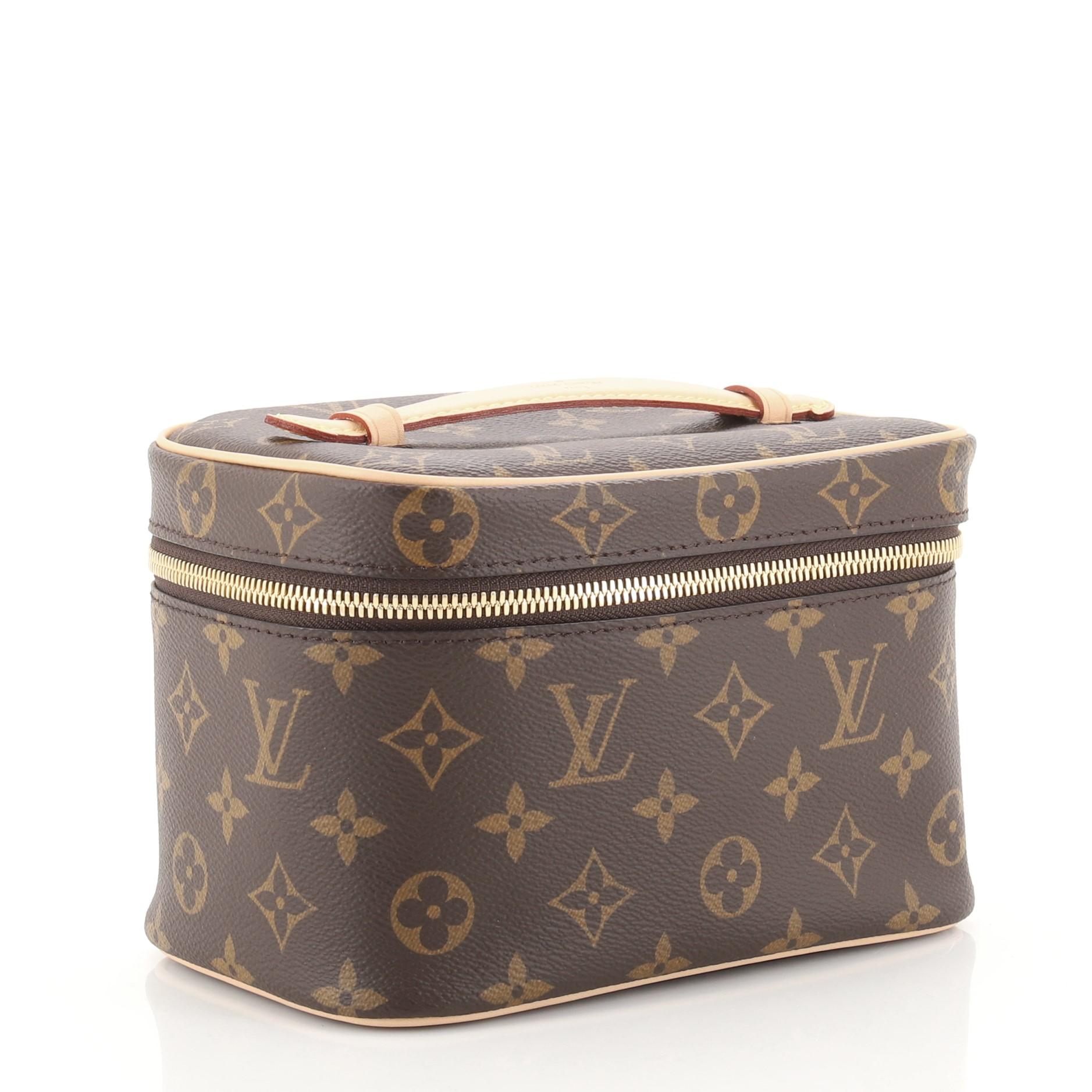 Louis Vuitton Nice Vanity Case Monogram Canvas Mini at 1stDibs | lv ...