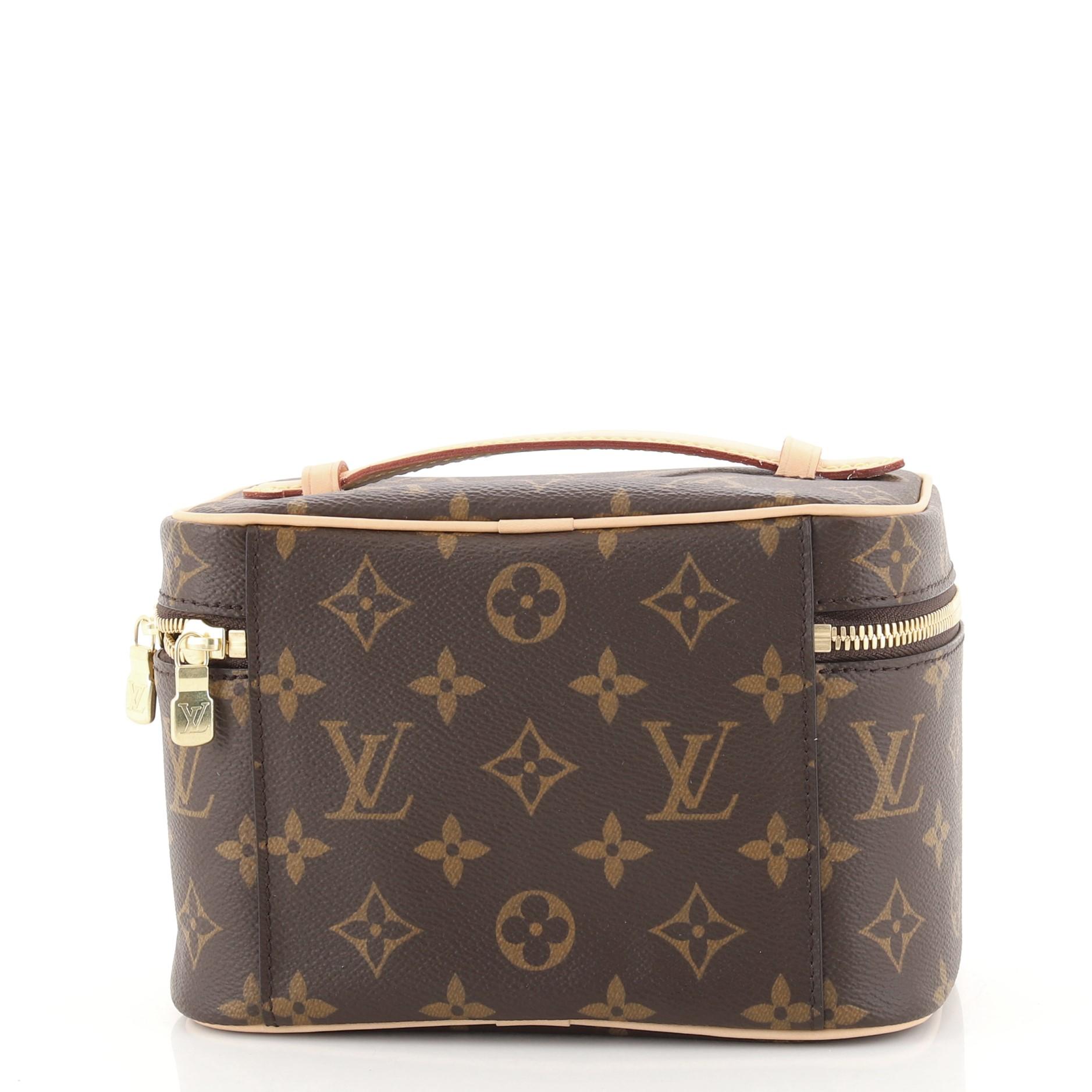 Louis Vuitton Nice Vanity Case Monogram Canvas Mini at 1stDibs | lv ...