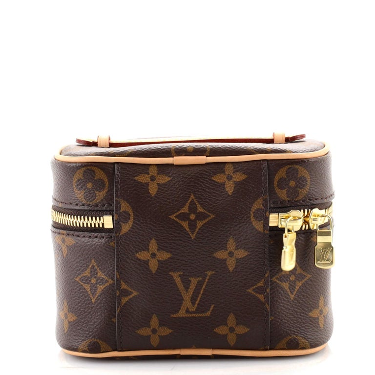 Louis Vuitton Nice Vanity Case Monogram Canvas Nano at 1stDibs