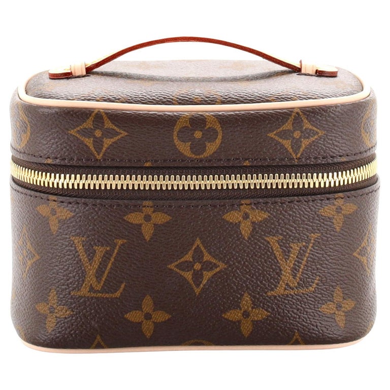 Louis Vuitton Nice Vanity Case Monogram Canvas Nano at 1stDibs