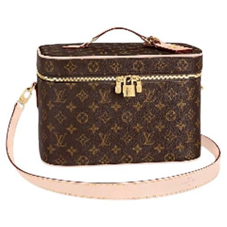 Louis Vuitton Nice Vanity Monogram Coated Canvas For Sale at 1stDibs