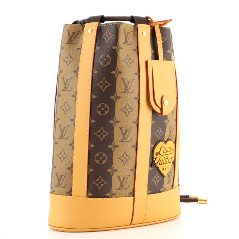 Louis Vuitton Nigo Randonnee Backpack Limited Edition Stripes Monogram ...
