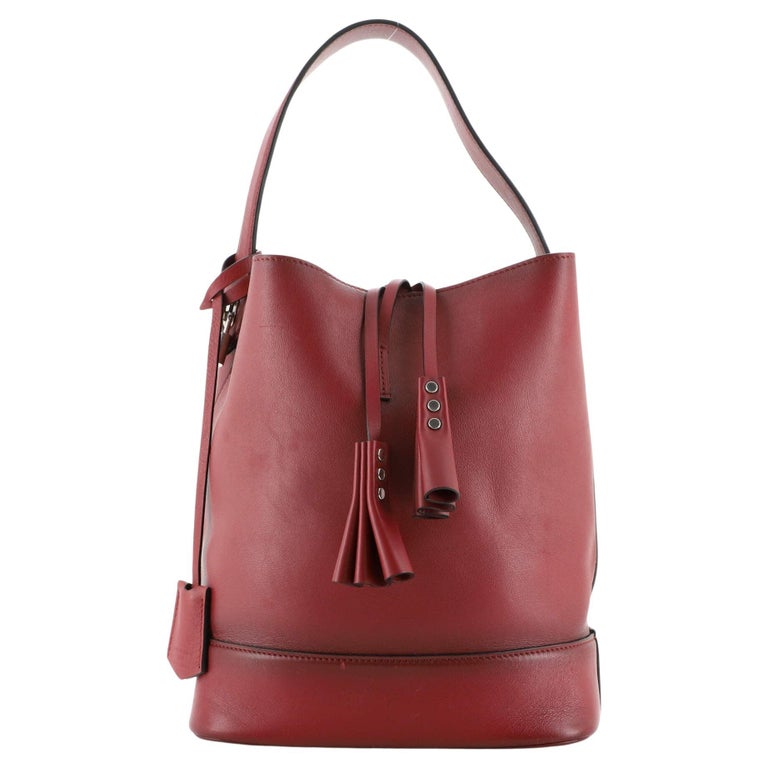 Louis Vuitton NN14 Cuir Nuance Bucket Bag Leather GM For Sale at 1stDibs