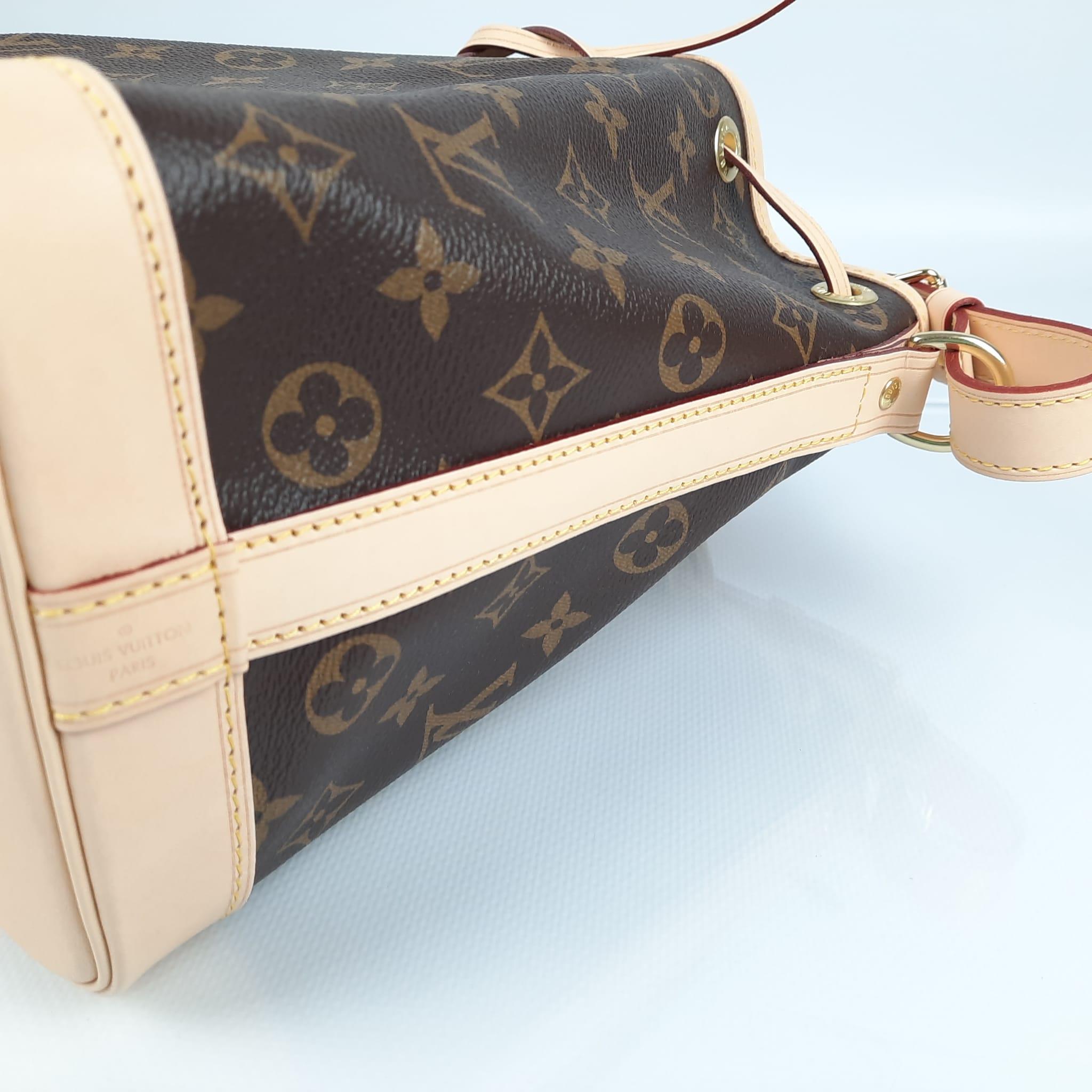 Louis Vuitton Noé BB Bag Coated Monogram Canvas For Sale at 1stDibs ...