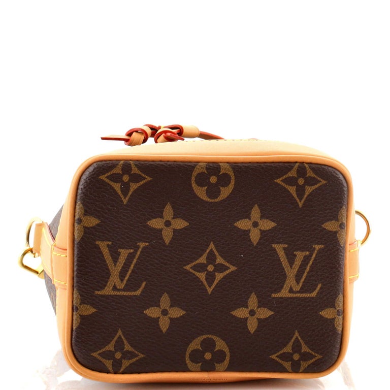 Louis Vuitton Noe NM Handbag Monogram Canvas Nano For Sale at 1stDibs