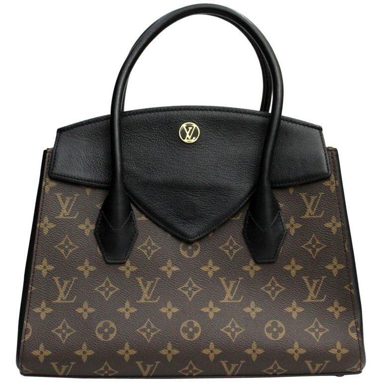 LOUIS VUITTON Noir Monogram Canvas Florine Bag at 1stDibs | florine ...