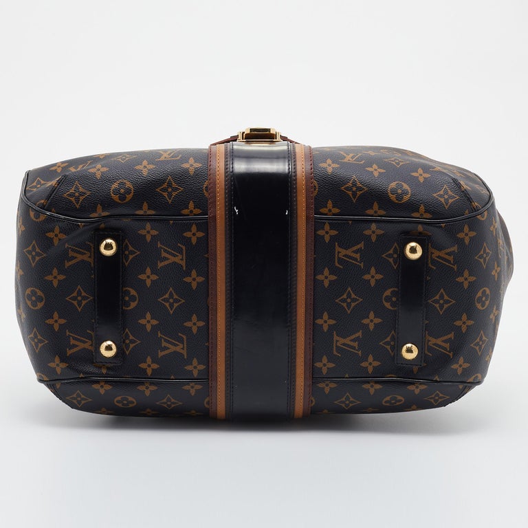 Louis Vuitton Noir Monogram Canvas Limited Edition Mirage Griet Bag For ...