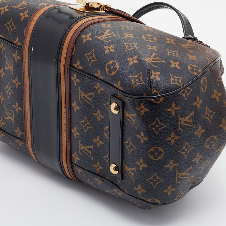 Louis Vuitton Noir Monogram Canvas Limited Edition Mirage Griet Bag For ...