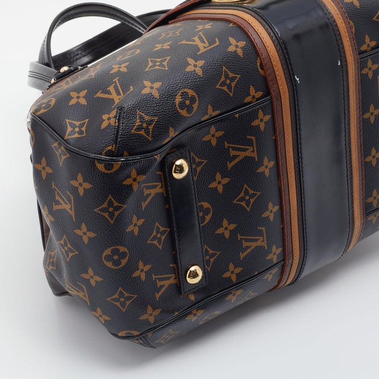 Louis Vuitton Noir Monogram Canvas Limited Edition Mirage Griet Bag For ...