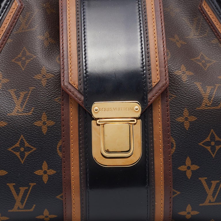 Louis Vuitton Noir Monogram Canvas Limited Edition Mirage Griet Bag For ...
