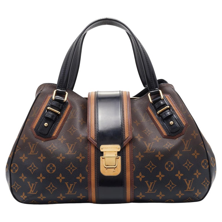 Louis Vuitton Noir Monogram Canvas Limited Edition Mirage Griet Bag For ...