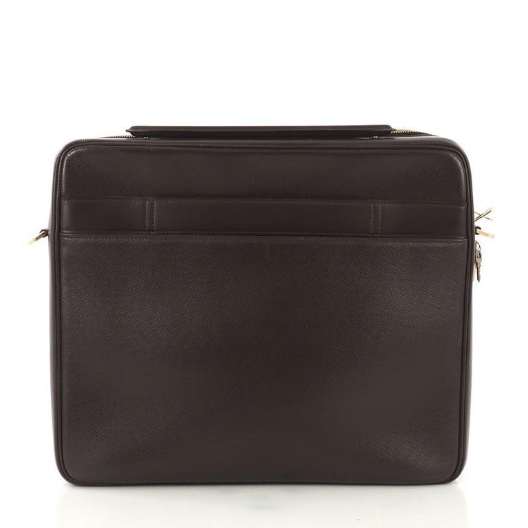 Louis Vuitton Odessa Computer Case Taiga Leather at 1stdibs