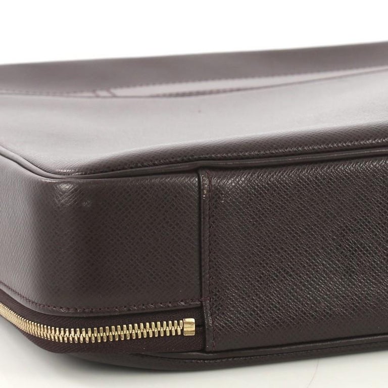 Louis Vuitton Odessa Computer Case Taiga Leather at 1stdibs