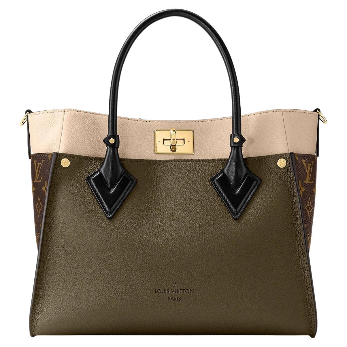 Louis Vuitton On My Side Military Twist Calfskin And Monogram Coated ...