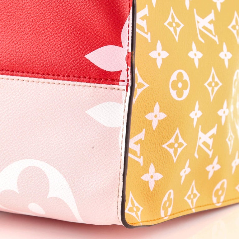Louis Vuitton OnTheGo Tote Limited Edition Colored Monogram Giant GM ...