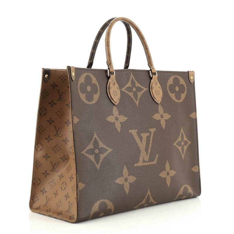 Louis Vuitton OnTheGo Tote Limited Edition Reverse Monogram Giant GM at ...