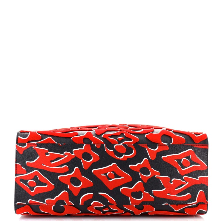 Louis Vuitton OnTheGo Tote Limited Edition Urs Fischer Tufted Monogram ...