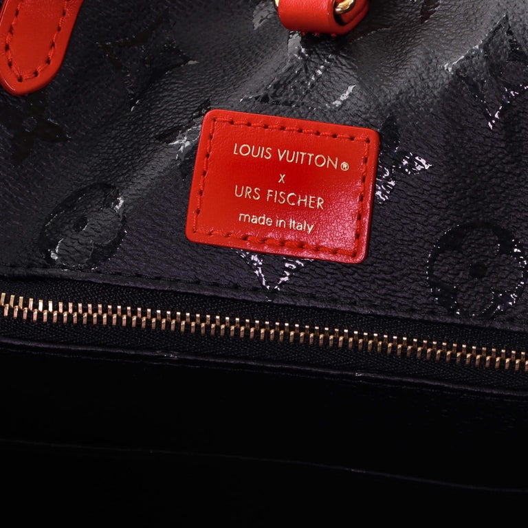 Louis Vuitton OnTheGo Tote Limited Edition Urs Fischer Tufted Monogram ...