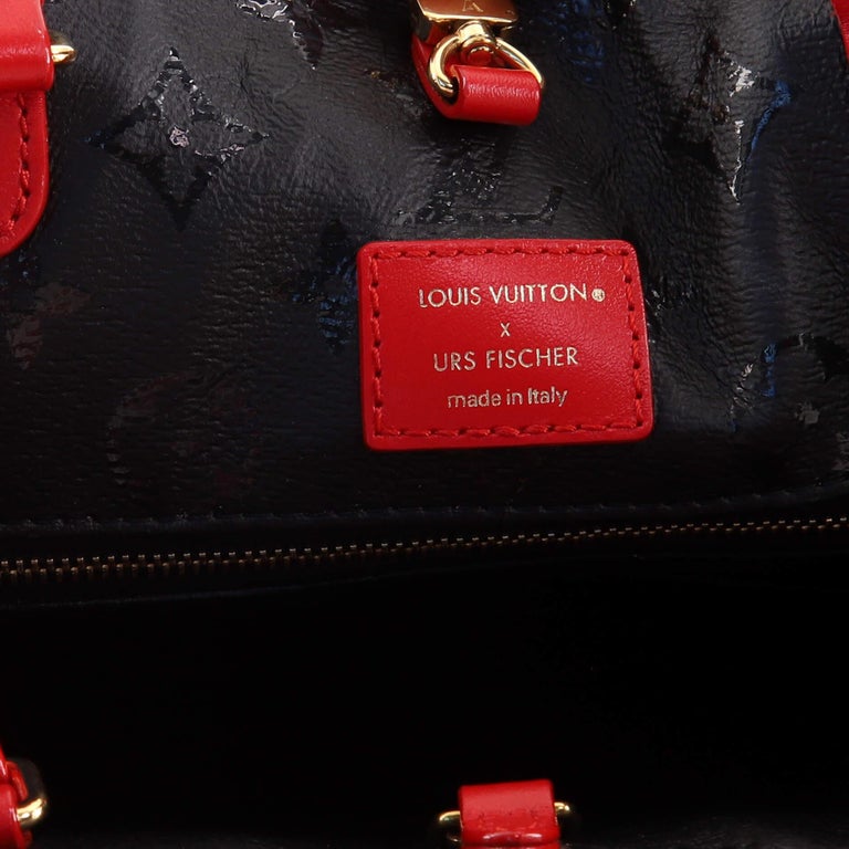 Louis Vuitton OnTheGo Tote Limited Edition Urs Fischer Tufted Monogram ...