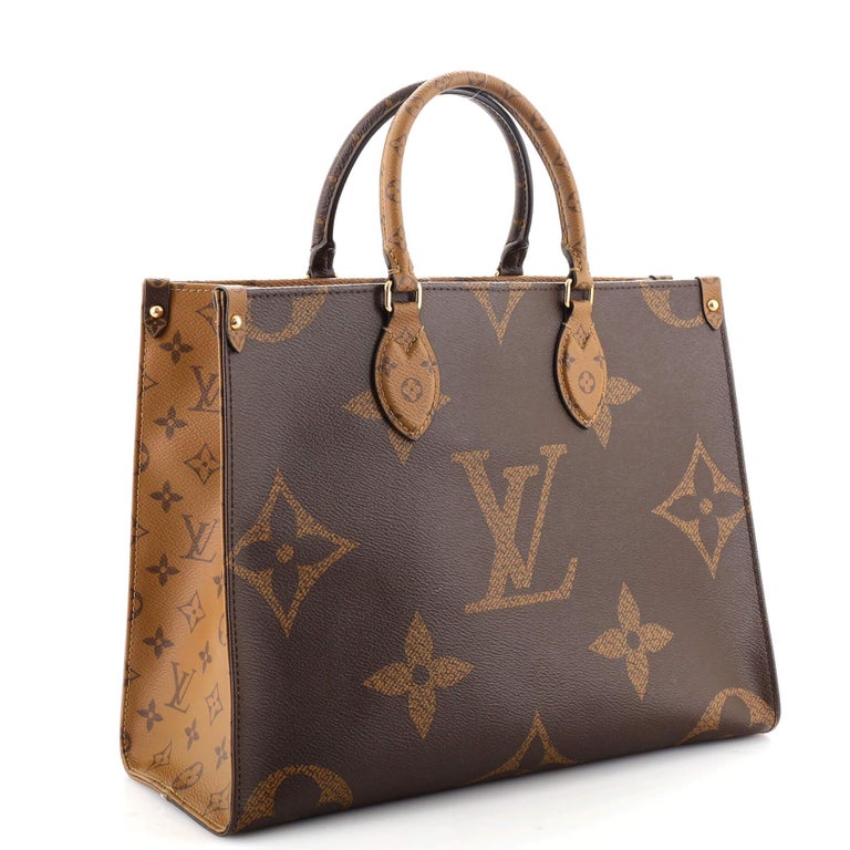 Louis Vuitton OnTheGo Tote Reverse Monogram Giant MM at 1stDibs