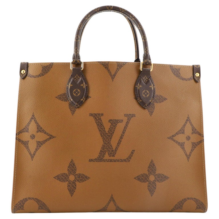 Louis Vuitton OnTheGo Tote Reverse Monogram Giant MM at 1stDibs