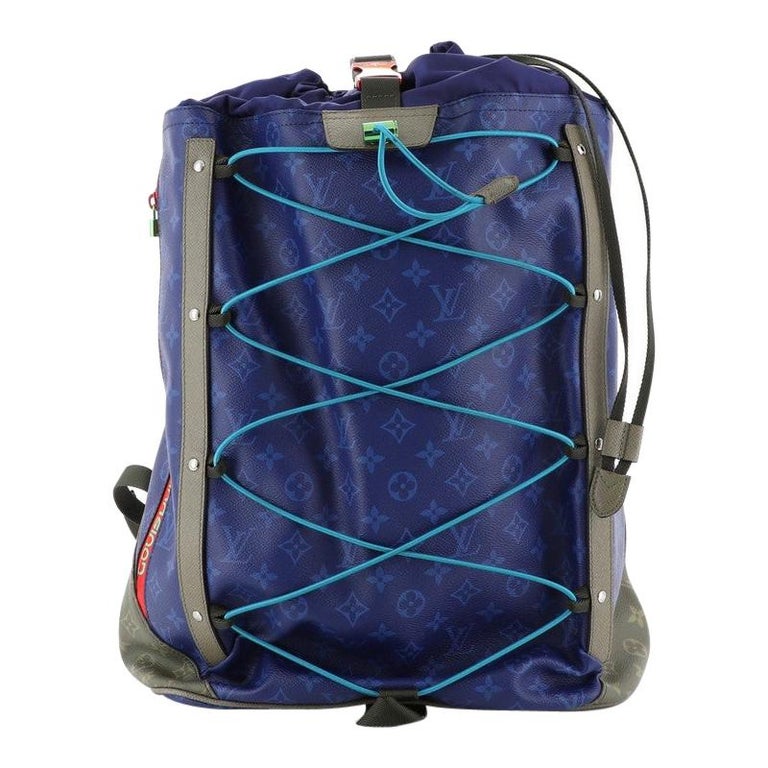 Louis Vuitton Outdoor Backpack Limited Edition Monogram Pacific Canvas ...