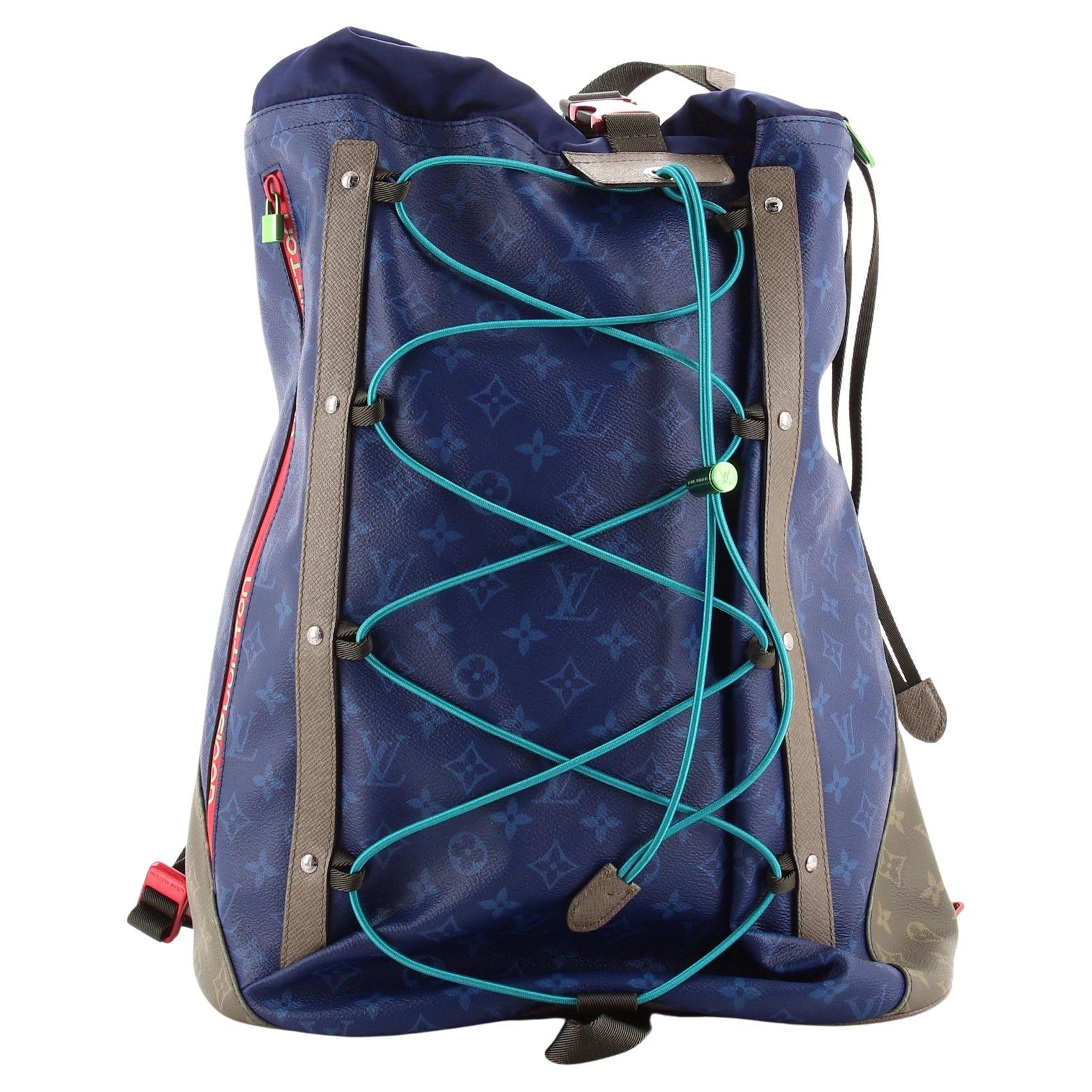 Louis Vuitton Outdoor Backpack Limited Edition Monogram Pacific Canvas ...