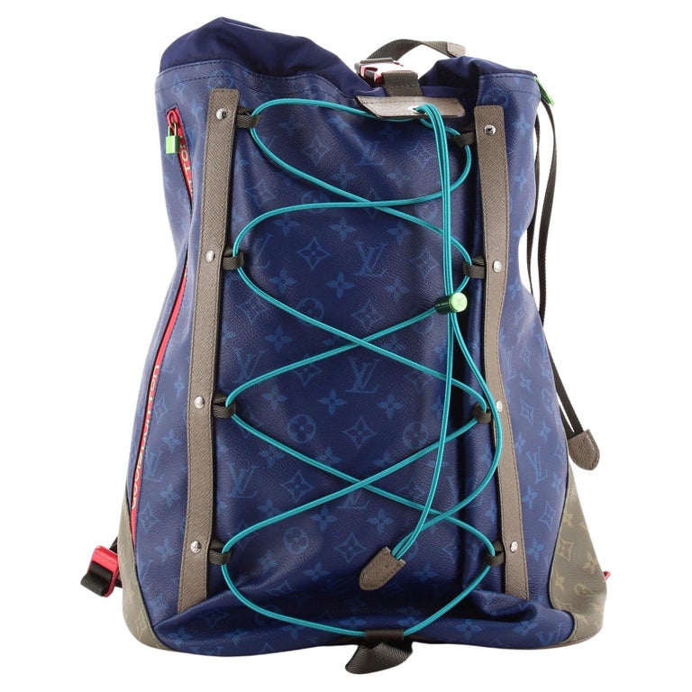 Louis Vuitton Outdoor Backpack Limited Edition Monogram Pacific Canvas ...
