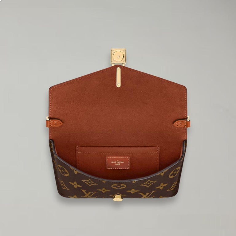 Louis Vuitton Padlock On Strap Bag Caramel Monogram Coated Canvas For ...