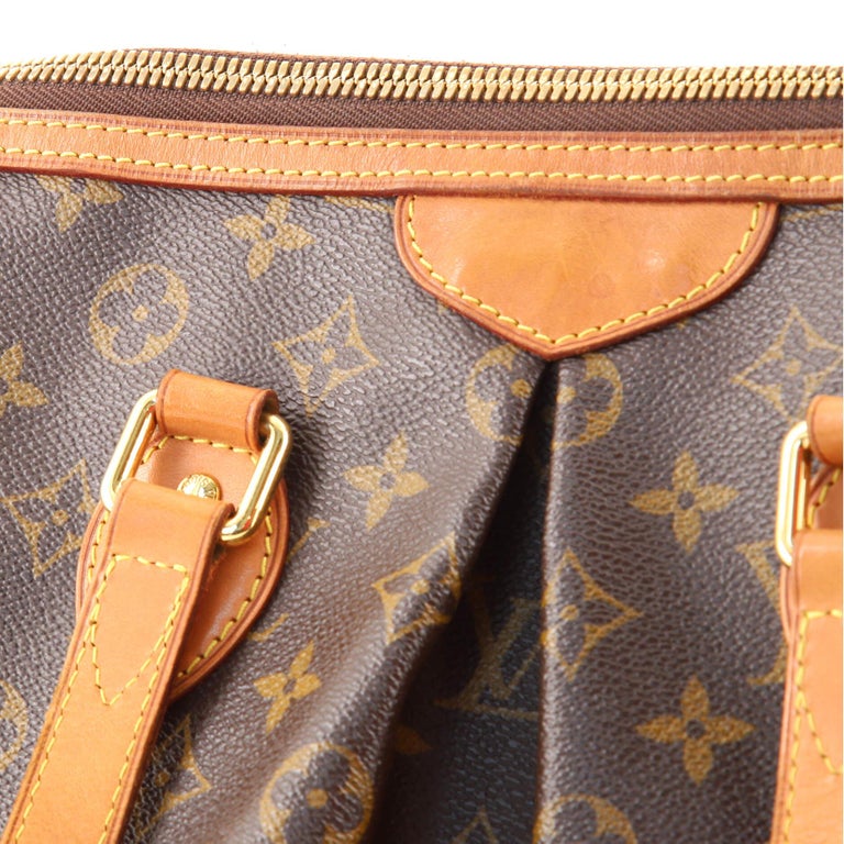 Louis Vuitton Palermo Handbag Monogram Canvas PM For Sale at 1stDibs