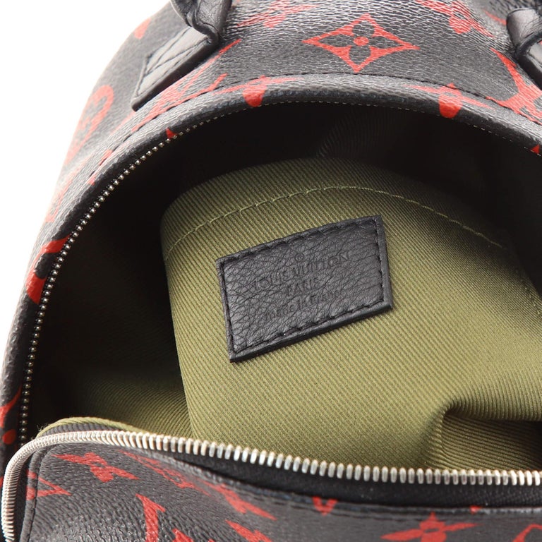 Louis Vuitton Palm Springs Backpack Limited Edition Monogram Infrarouge ...