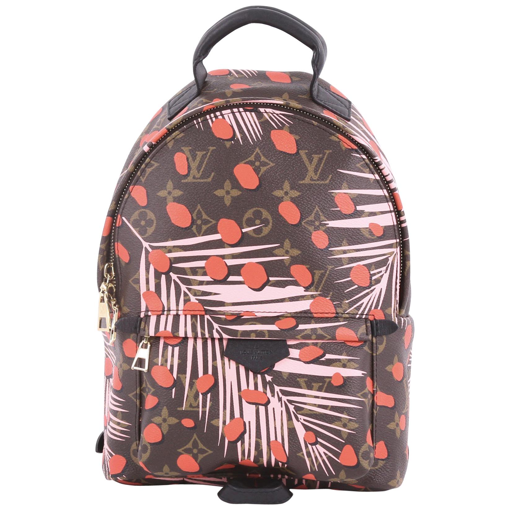 Louis Vuitton Palm Springs Backpack Limited Edition Monogram Jungle ...