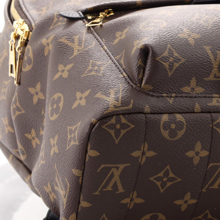 Louis Vuitton Palm Springs Backpack Monogram Canvas MM For Sale at 1stDibs