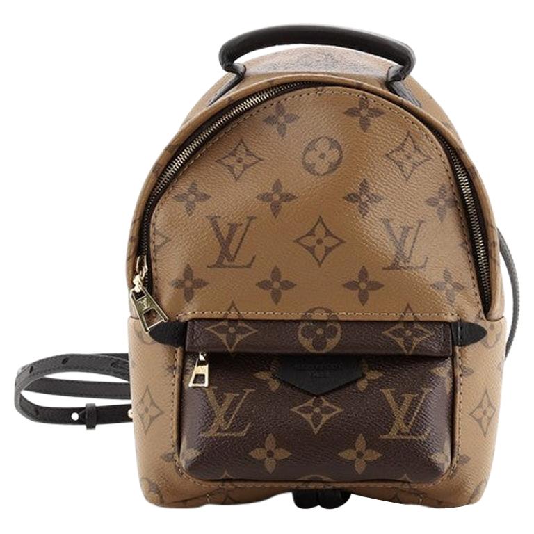 Louis Vuitton Palm Springs Backpack Reverse Monogram Canvas Mini at 1stDibs