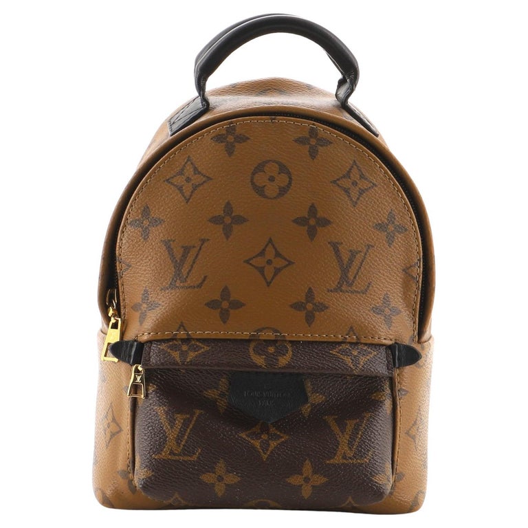 Louis Vuitton Palm Springs Backpack Reverse Monogram Canvas Mini For Sale at 1stDibs