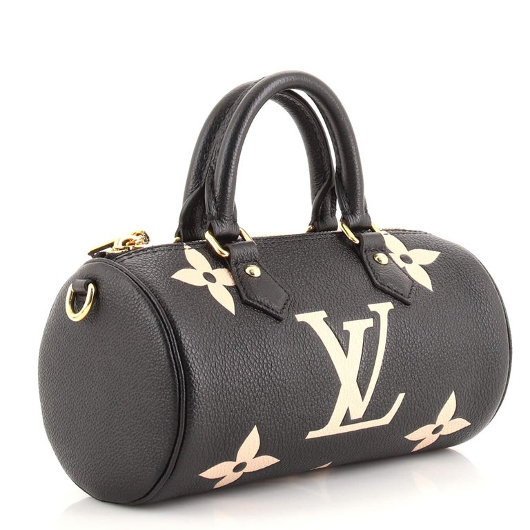 Louis Vuitton Papillon Handbag Bicolor Monogram Empreinte Giant BB at ...