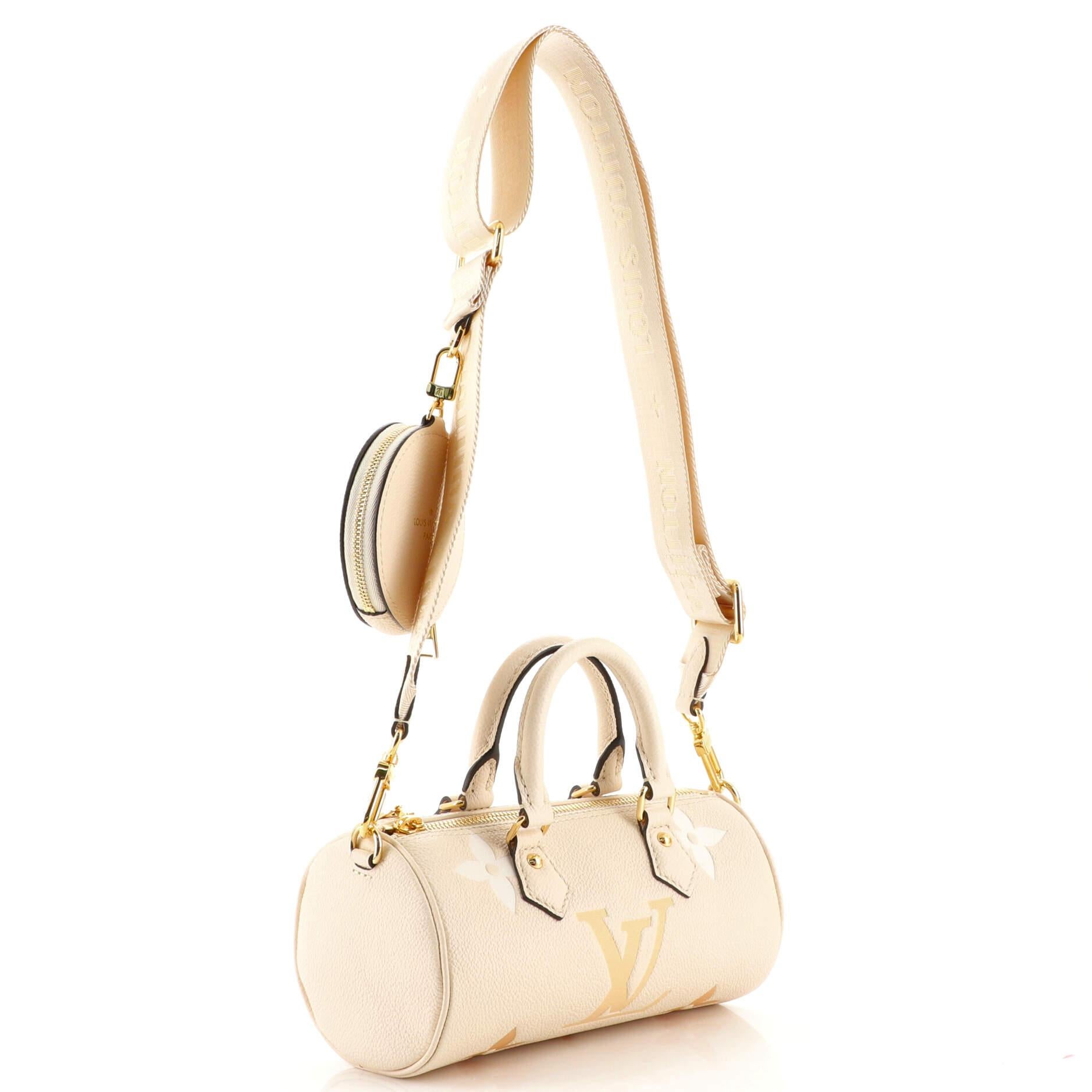 Louis Vuitton Papillon Handbag By The Pool Monogram Empreinte Giant BB ...