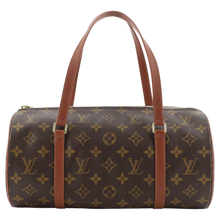 Louis Vuitton Papillon Handbag Monogram Canvas 30 For Sale at 1stDibs