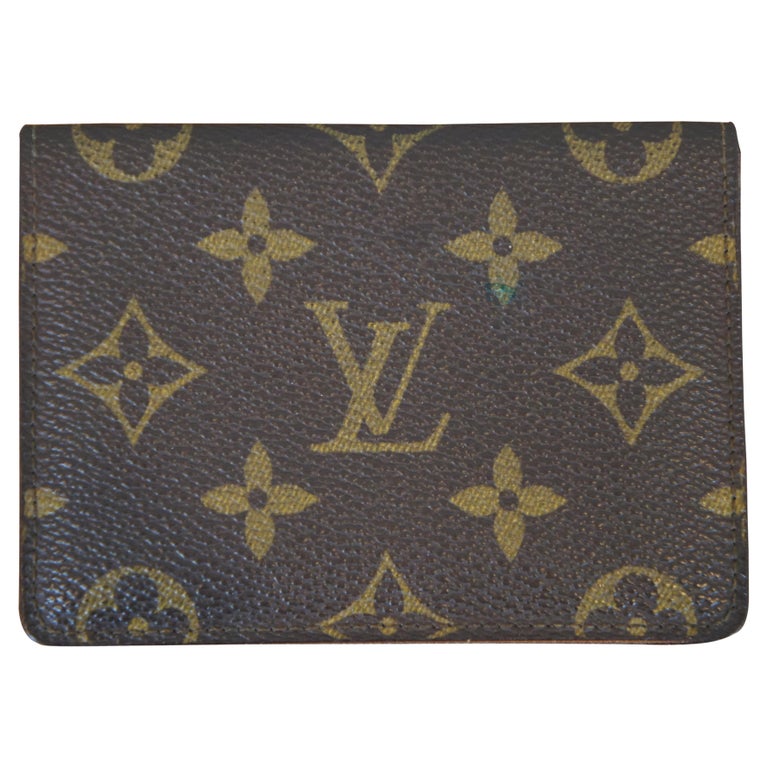 Louis Vuitton Paris Monogram Portes 2 Cartes Bi-fold Wallet Card Holder ...