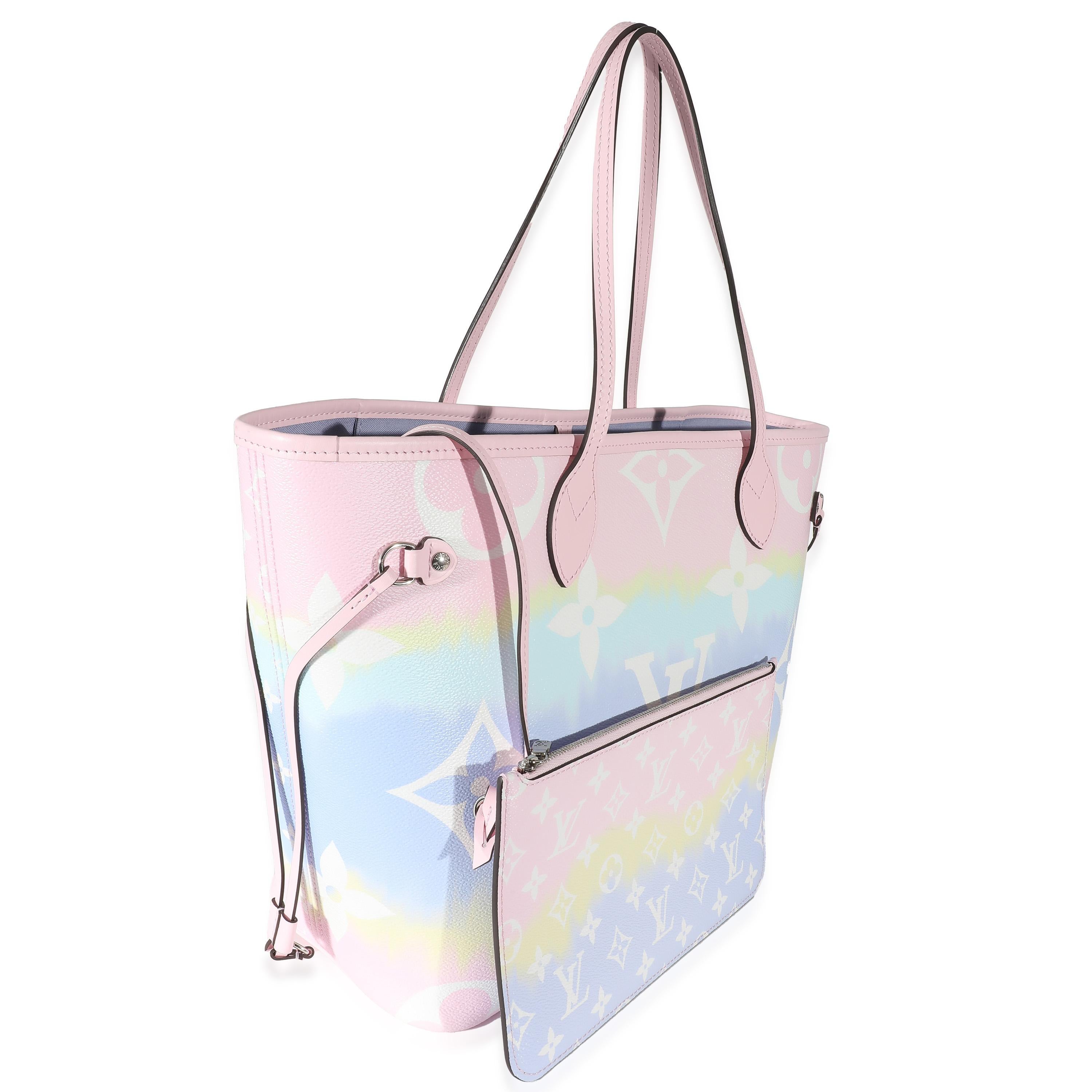 Louis Vuitton Pastel Monogram Canvas Escale Neverfull MM For Sale at ...