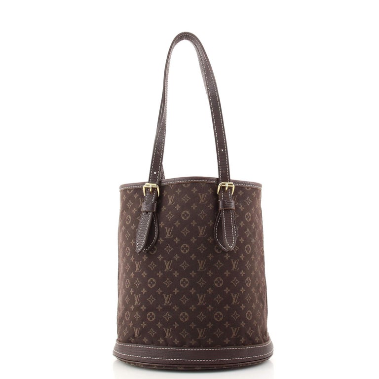 Louis Vuitton Petit Bucket Bag Mini Lin For Sale at 1stDibs