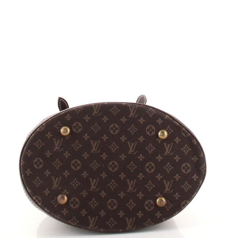Louis Vuitton Petit Bucket Bag Mini Lin For Sale at 1stDibs