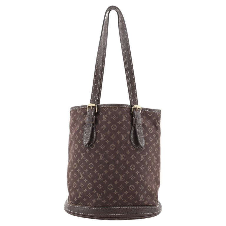 Louis Vuitton Petit Bucket Bag Mini Lin at 1stDibs