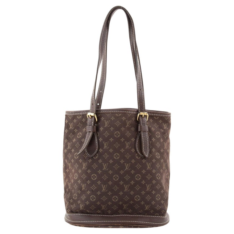 Louis Vuitton Petit Bucket Bag Mini Lin at 1stDibs