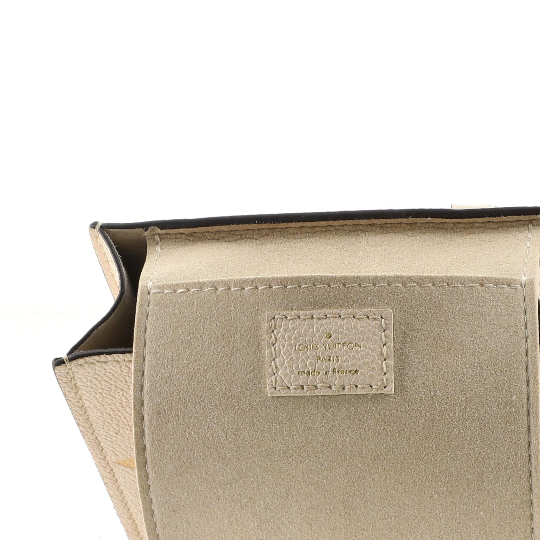 Louis Vuitton Petit Sac Plat Bag By The Pool Monogram Empreinte Giant ...