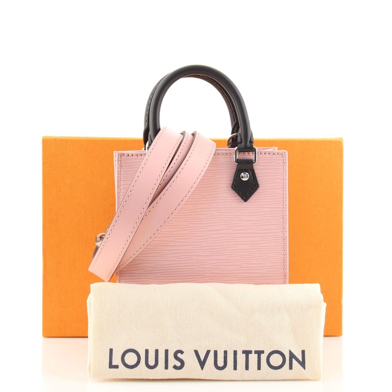 Louis Vuitton Petit Sac Plat Bag Epi Leather For Sale at 1stDibs