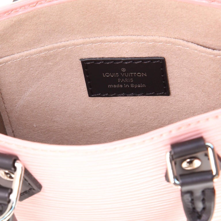Louis Vuitton Petit Sac Plat Bag Epi Leather For Sale at 1stDibs