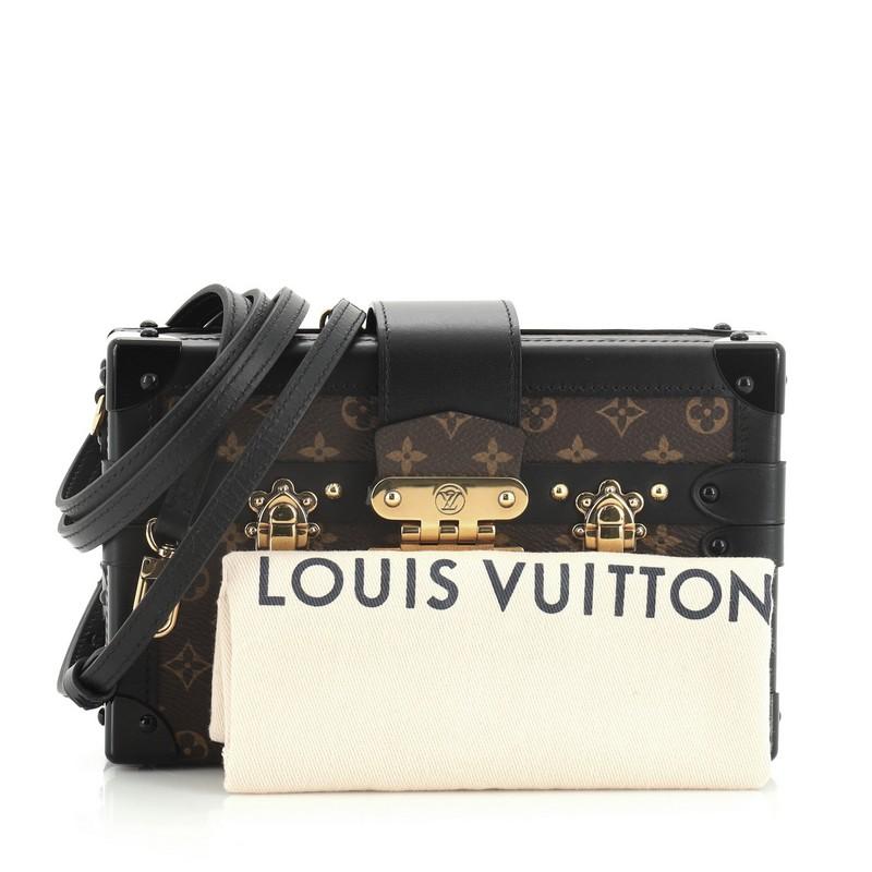 Louis Vuitton Petite Malle Handbag Monogram Canvas at 1stDibs